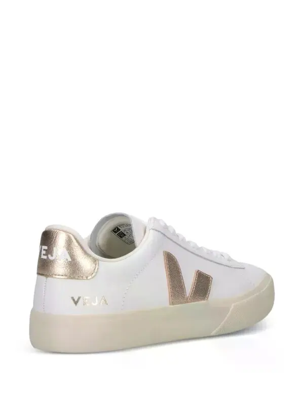 VEJA Campo Logo-patch Leather Sneakers