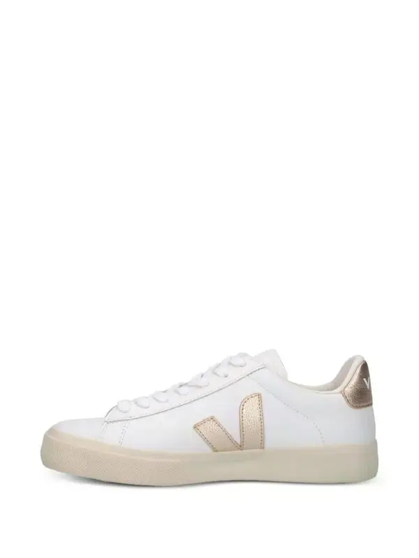VEJA Campo Logo-patch Leather Sneakers