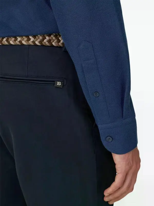 Boggi Milano Sakura Polo In Japanese Jersey