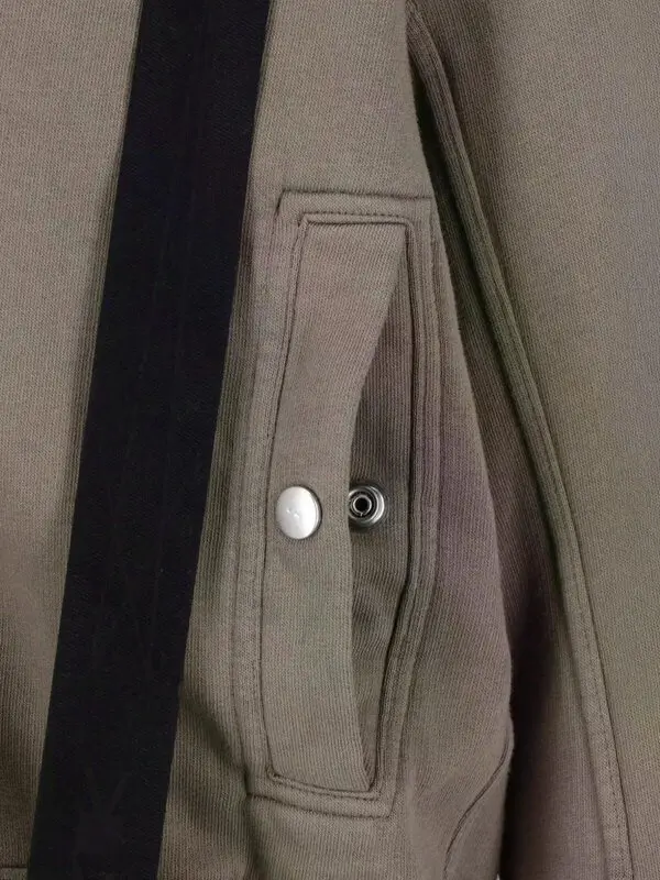 Rick Owens Zip-up Cropped Bomber Jacket