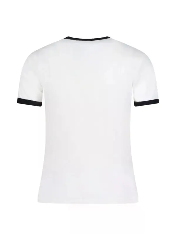 COURREGES Logo-patch T-shirt - White