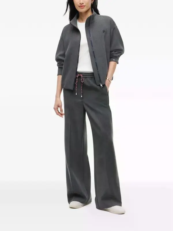 Tommy Hilfiger Drawstring Wide-leg Trousers - Grey