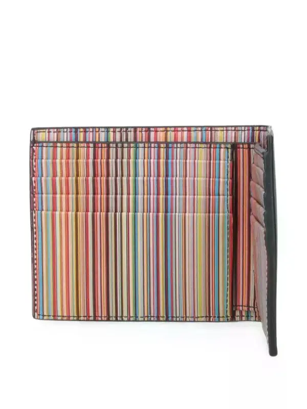 Paul Smith Signature Stripe Leather Wallet