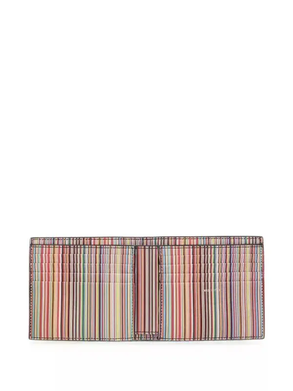Paul Smith Signature Stripe Leather Wallet