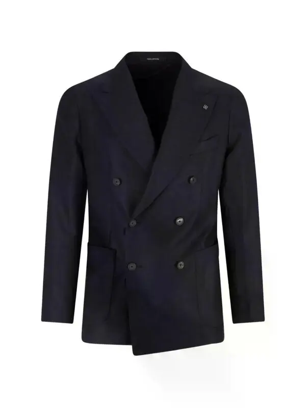 Tagliatore Double-breasted Peaked-lapels Blazer