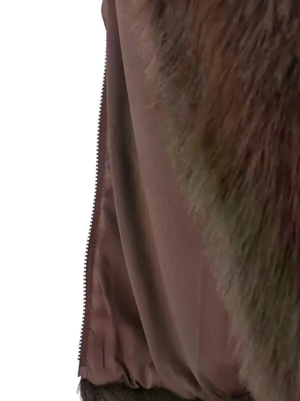 THE FRANKIE SHOP Hope Faux-fur Jacket - Brown
