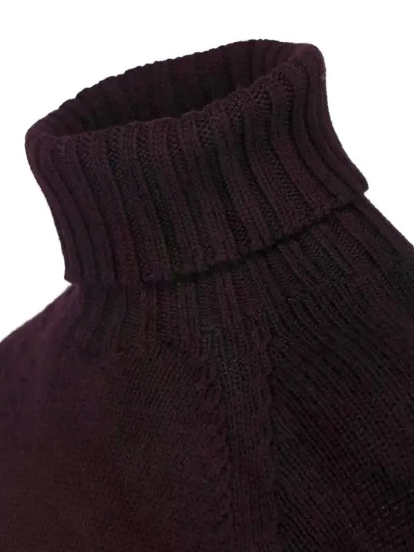 DRUMOHR Roll-neck Raglan-sleeve Sweater