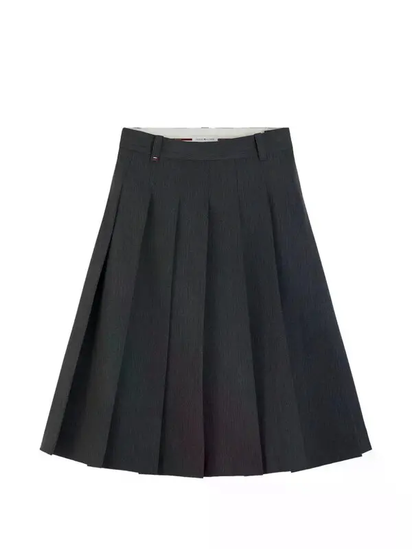Tommy Hilfiger Pleated Midi Skirt