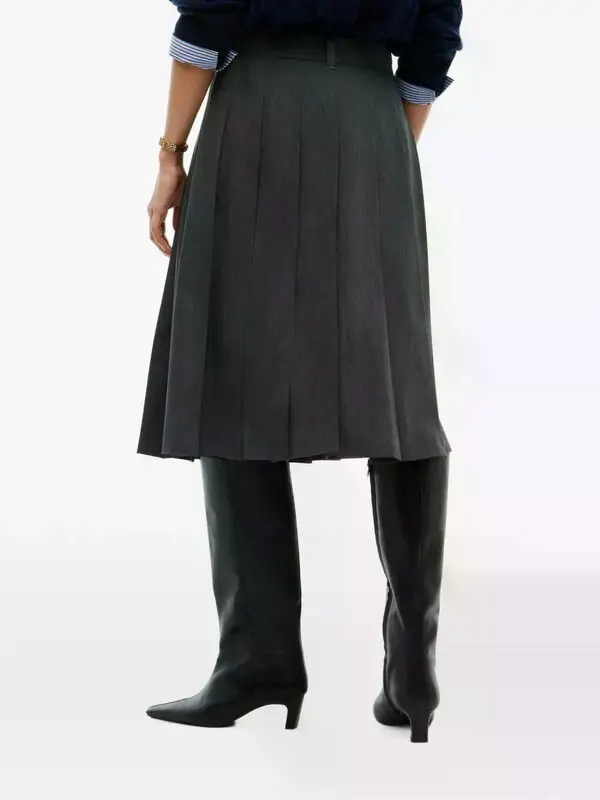 Tommy Hilfiger Pleated Midi Skirt