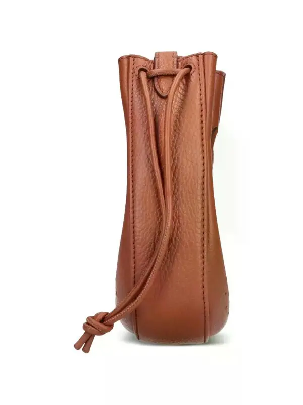 Valentino Garavani Vlogo Perforated Leather Shoulder Bag