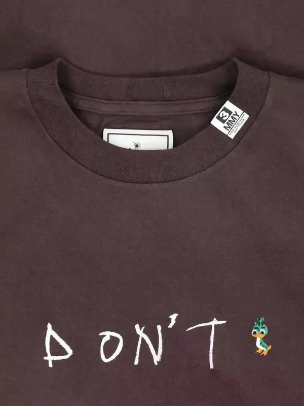 Mihara Yasuhiro Don't Tag Me. Printed T- Shirt