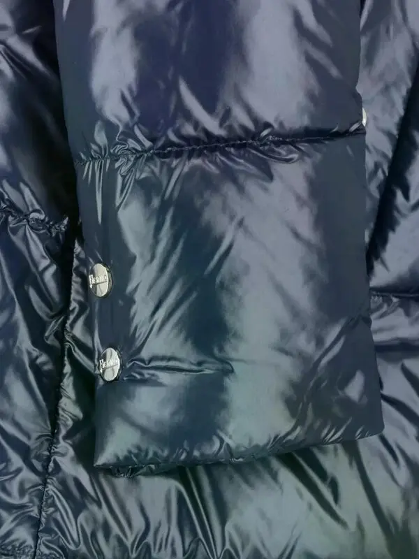 Herno Ultralight Hooded Parka Coat - Blue