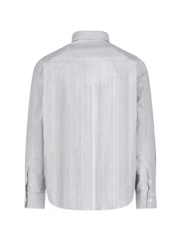 AMI Paris De Coeur Striped Shirt