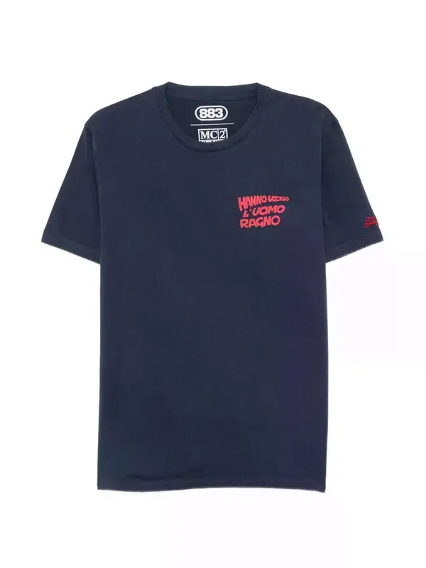 MC2 SAINT BARTH Portland Slogan-print T-shirt