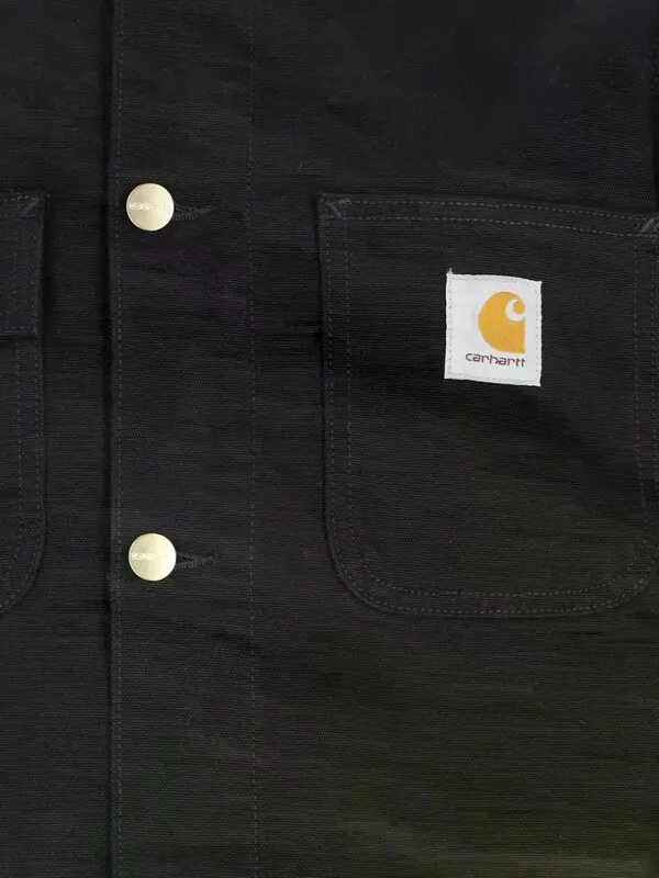 Carhartt Work In Progress Michigan Corduroy-collar Logo-patch Jacket