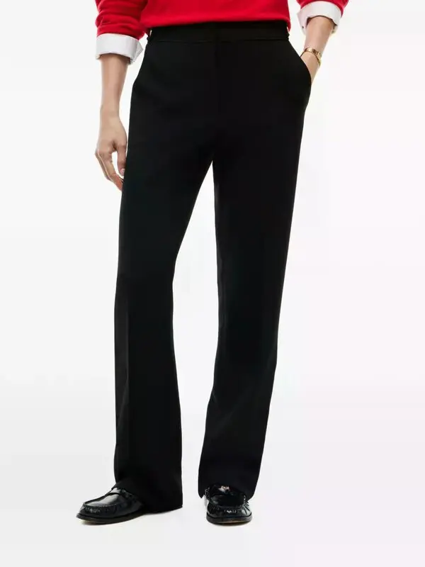 Tommy Hilfiger Gold-tone Buttoned Bootcut Trousers