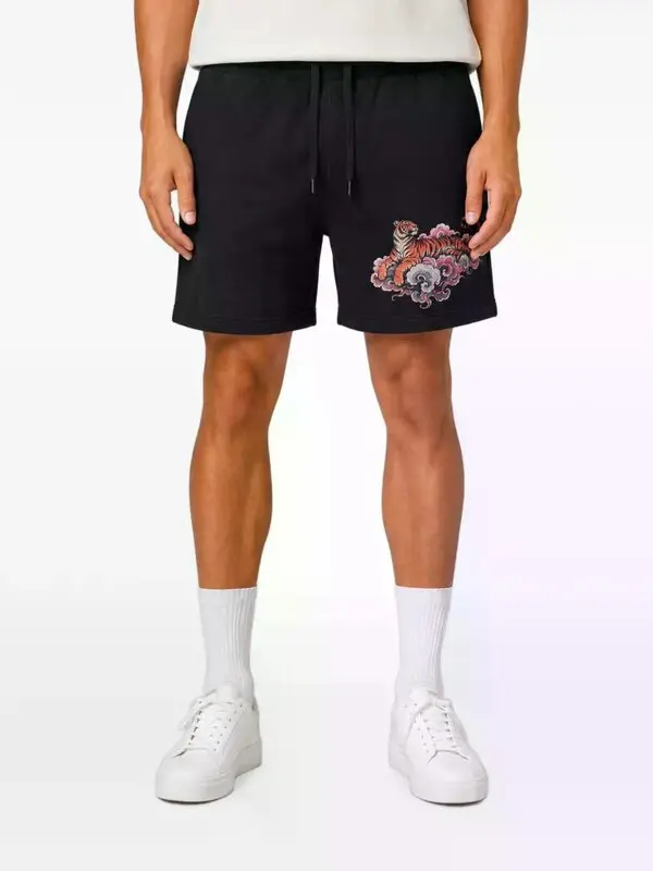 MELT Tiger-print Drawstring Shorts