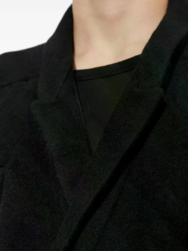 Rick Owens Poiret Wool Coat