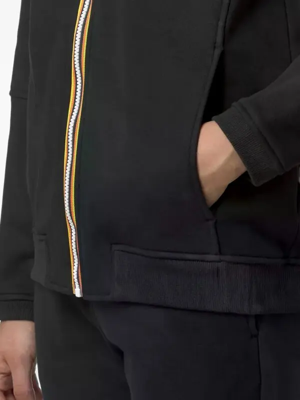K-WAY Prosper Logo-patch Zip-up Hoodie