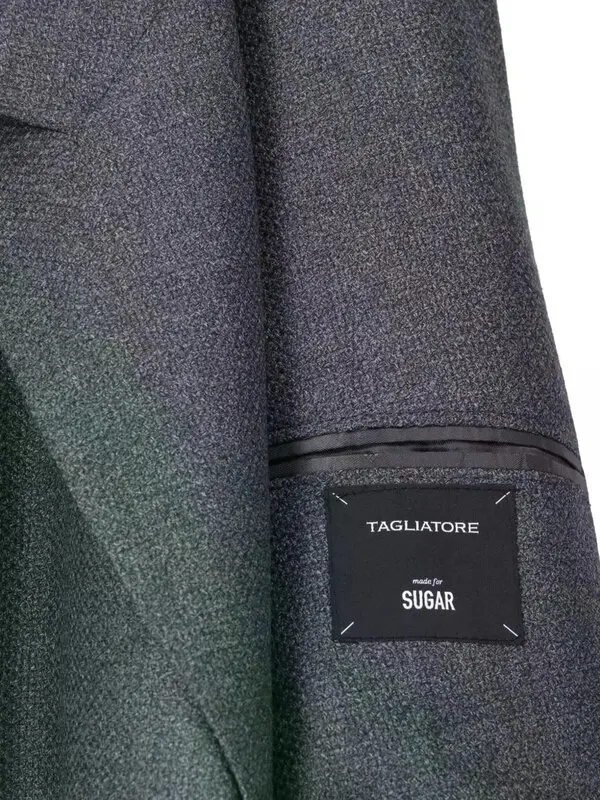 Tagliatore Double-breasted Peak-lapel Jacket