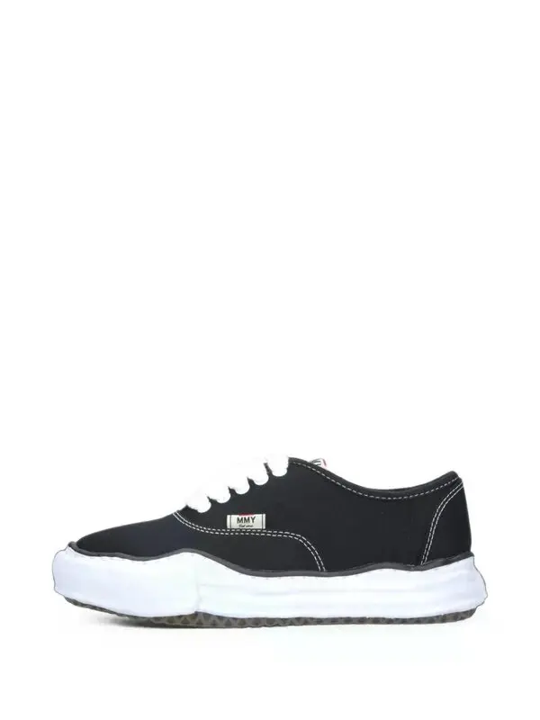 Mihara Yasuhiro Baker Og Sole Canvas Low-top Sneakers