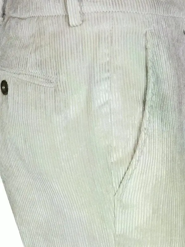 Incotex Corduroy Turn-up Trousers