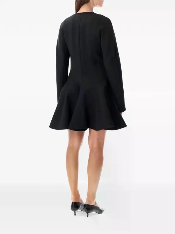 Stella McCartney Peplum Wool Mini Dress