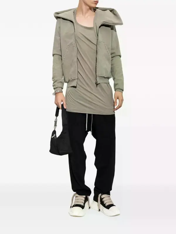 Rick Owens Asymmetric-zip Hoodie