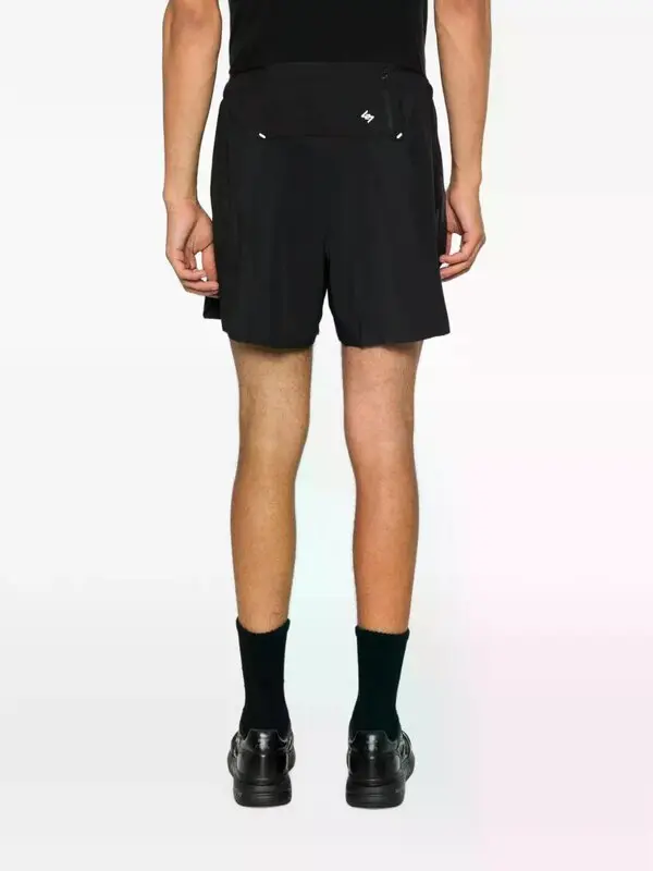REPRESENT Logo-print Elasticated Shorts