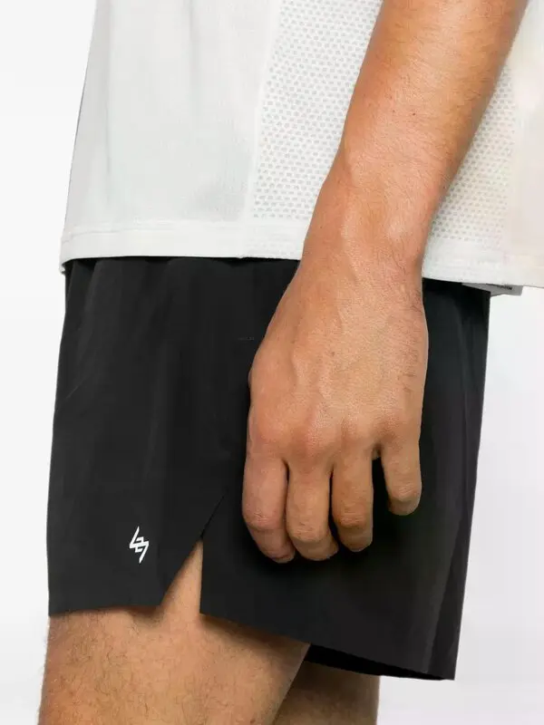 REPRESENT Logo-print Elasticated Shorts