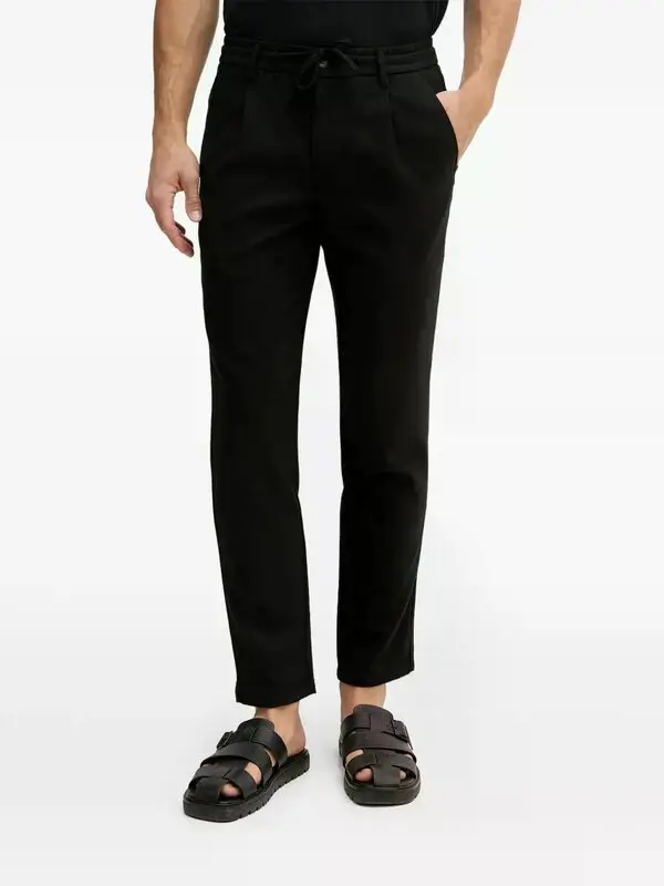 LINDBERGH Drawstring-waist Pleated Trousers