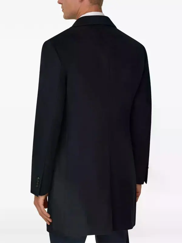 Boggi Milano Coat In Pure Cashmere Single-breasted