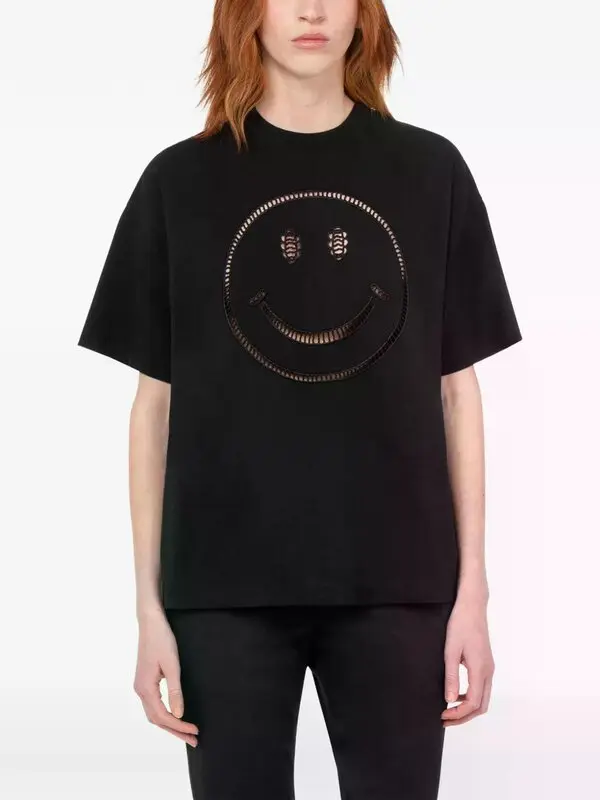 Moschino Organic Cotton Jersey T-shirt - Black