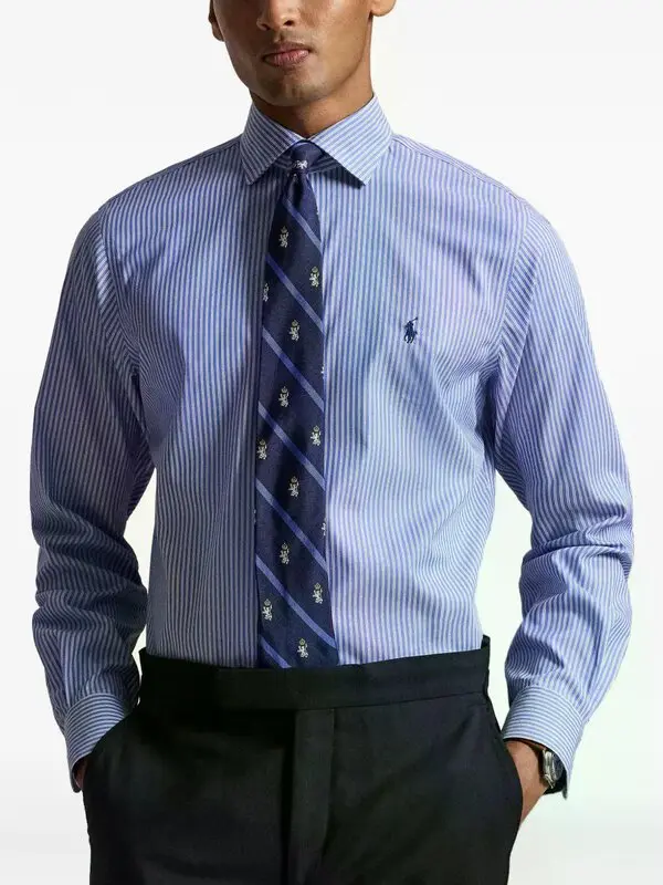 Polo Ralph Lauren Regent Custom Fit Striped Poplin Shirt