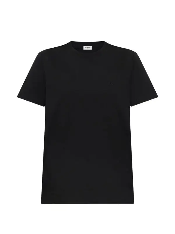 Balmain Embroidered Logo T-shirt