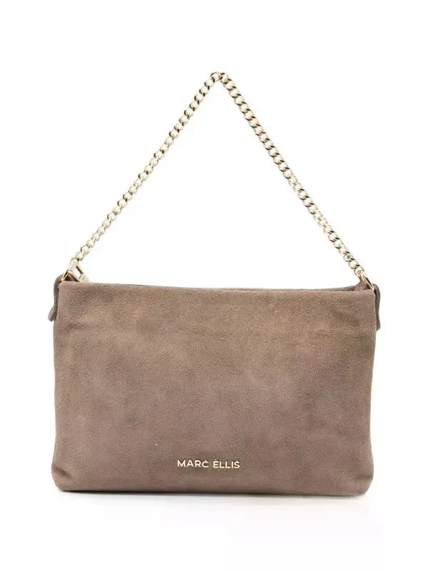 MARC ELLIS Ester Logo-plaque Chain-link Shoulder Bag