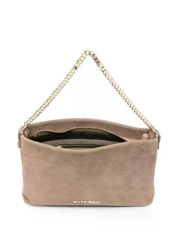 MARC ELLIS Ester Logo-plaque Chain-link Shoulder Bag