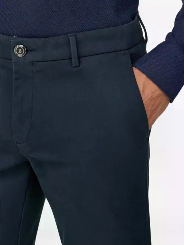 Boggi Milano Trousers In Stretch-cotton