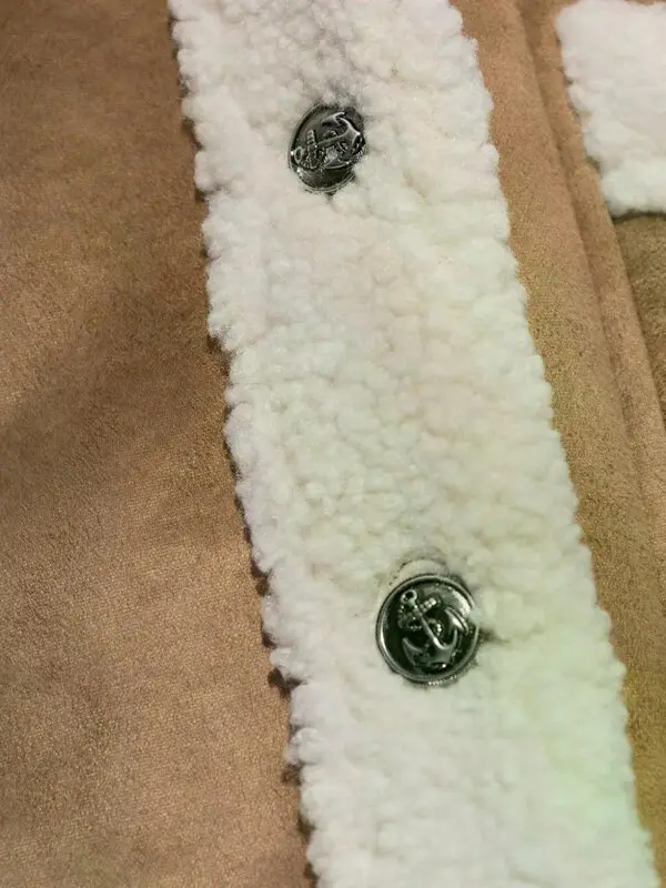 Munthe Valter Teddy-trim Coat