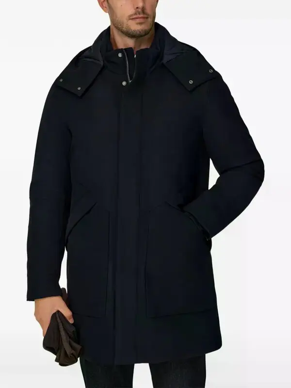Boggi Milano Parka In Technical Fabric B Tech