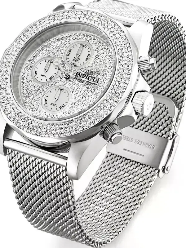 INVICTA Pro Diver Crystal-embellished 43mm Watch