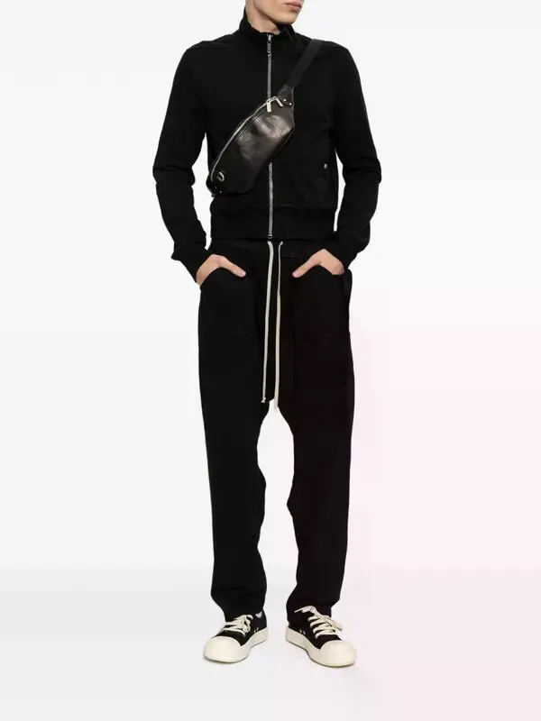 Rick Owens Zip-up Sweatshirt - Black