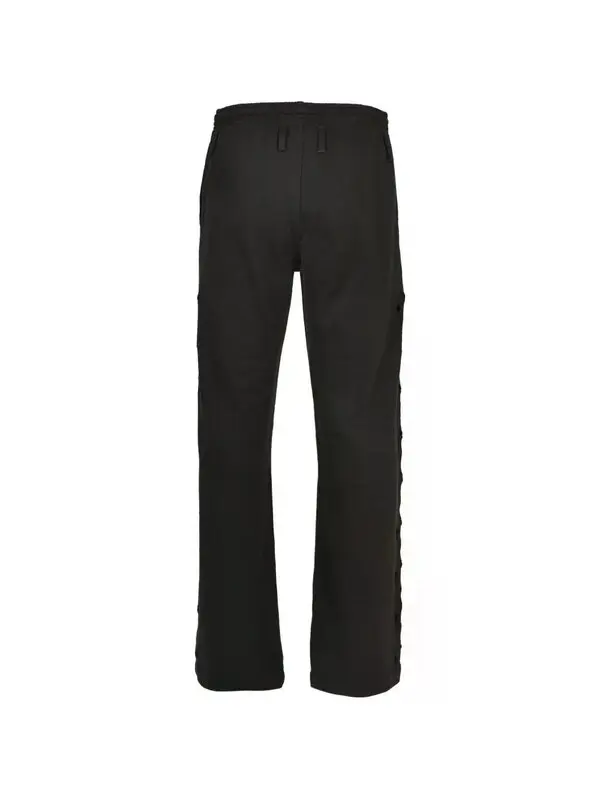 MASU Heart-hole Logo-print Track Pants