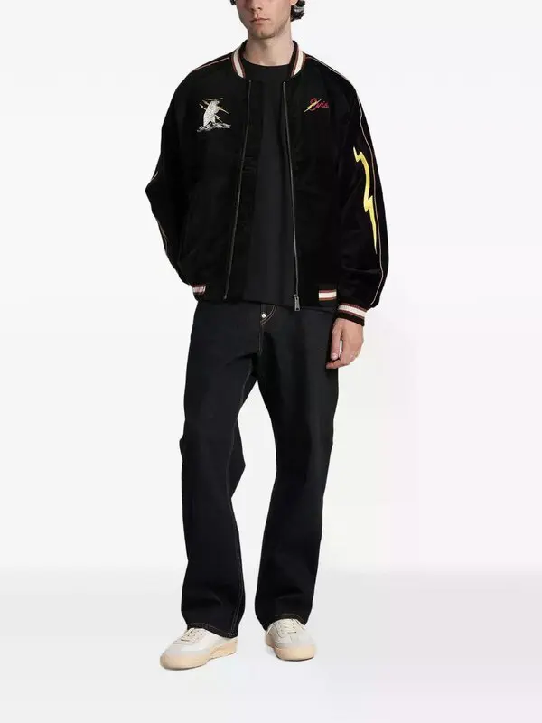 EVISU Embroidered Bomber Jacket