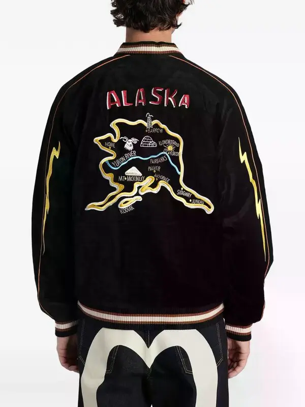 EVISU Embroidered Bomber Jacket