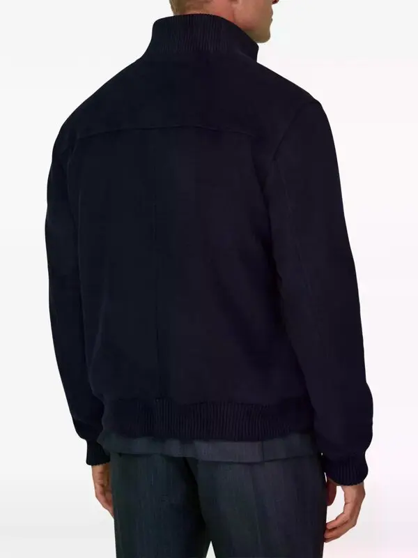 Boggi Milano Jacket Padded In Wool Cashmere