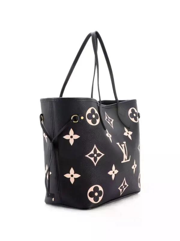 LOUIS VUITTON Neverfull Nm Bicolor Monogram Empreinte Giant Mm Tote Bag