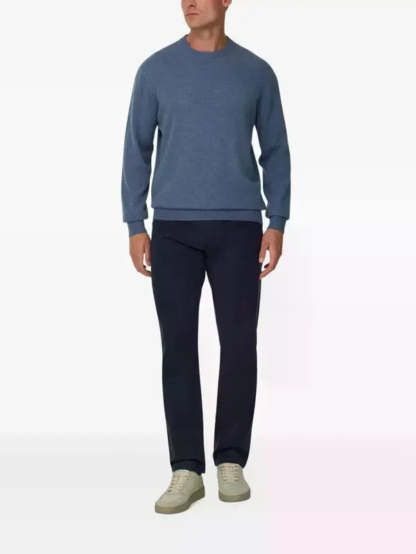 Boggi Milano Jeans In Stretch Cotton Tencel