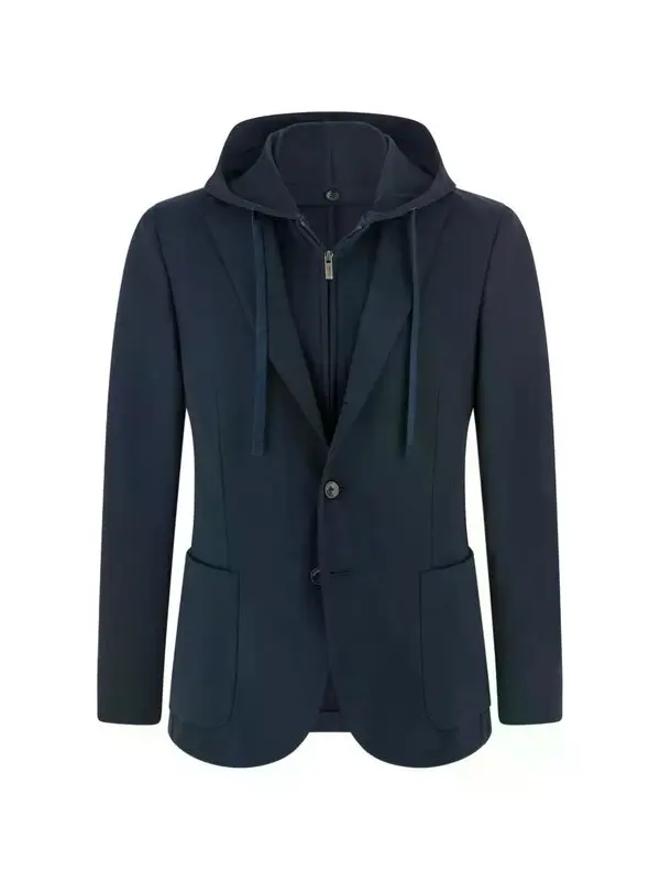 Boggi Milano Sweatshirt Blazer Madison In Cotton Blend B Jersey