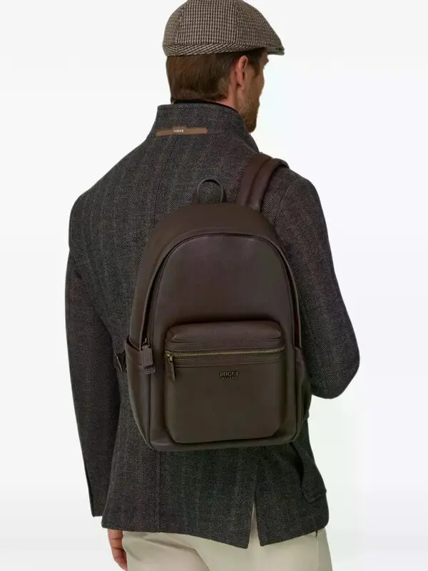 Boggi Milano Rucksack In Leather-effect Fabric